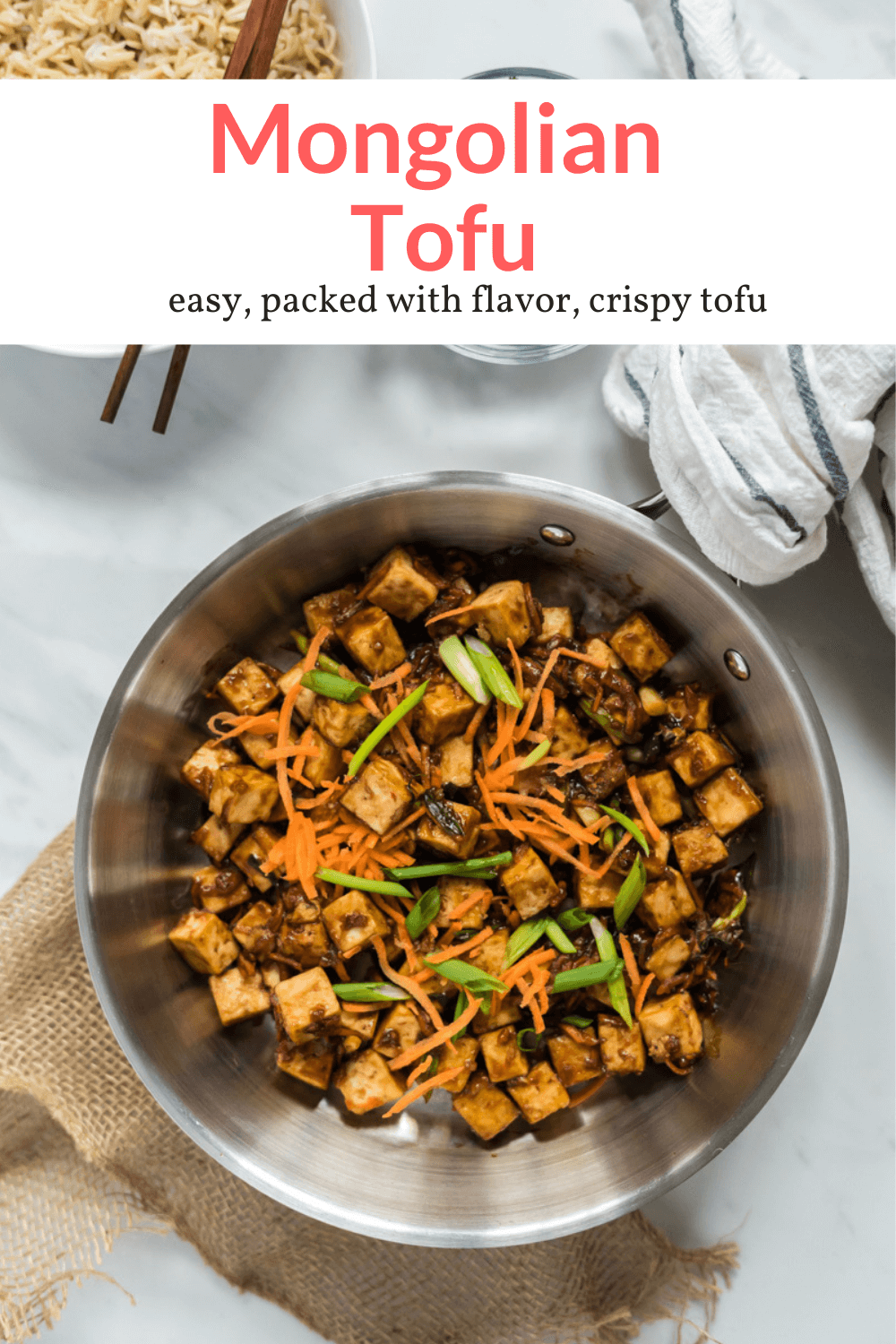 Mongolian Tofu - Slender Kitchen
