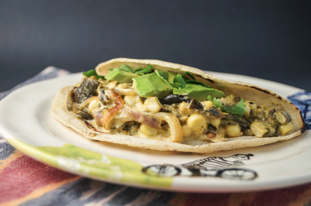 Rajas Con Queso - Slender Kitchen