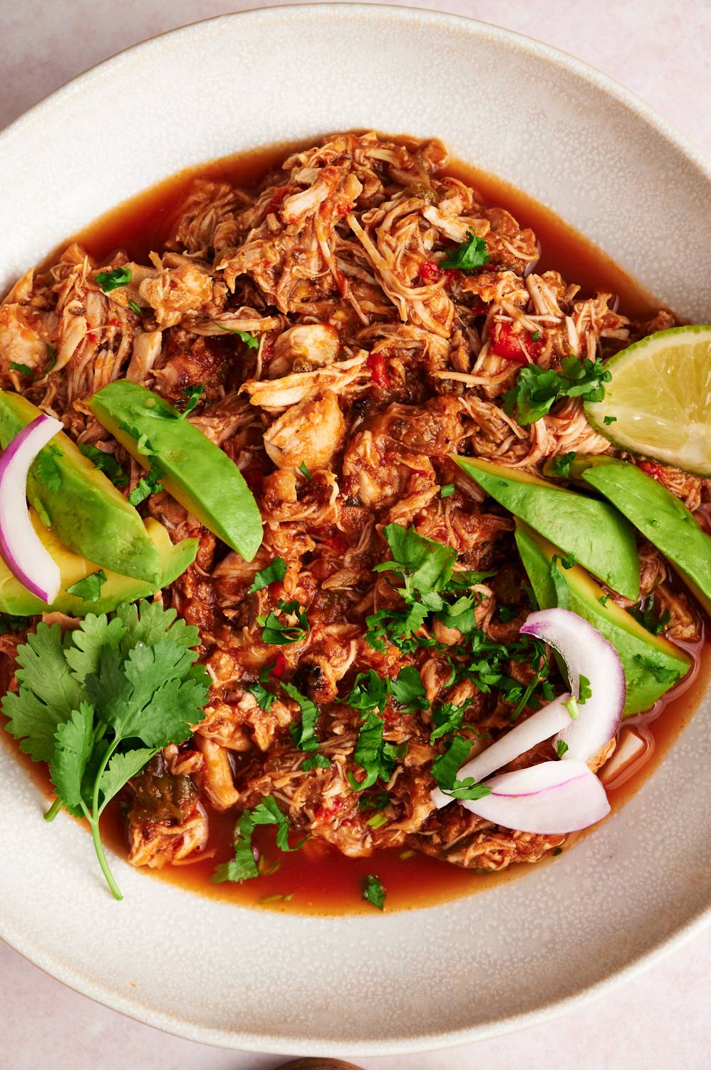Chicken Machaca (Machaca con Pollo) - Slender Kitchen