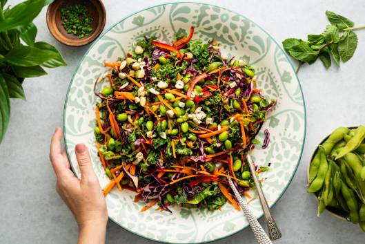 Edamame Salad (17 Grams Protein!)- Slender Kitchen
