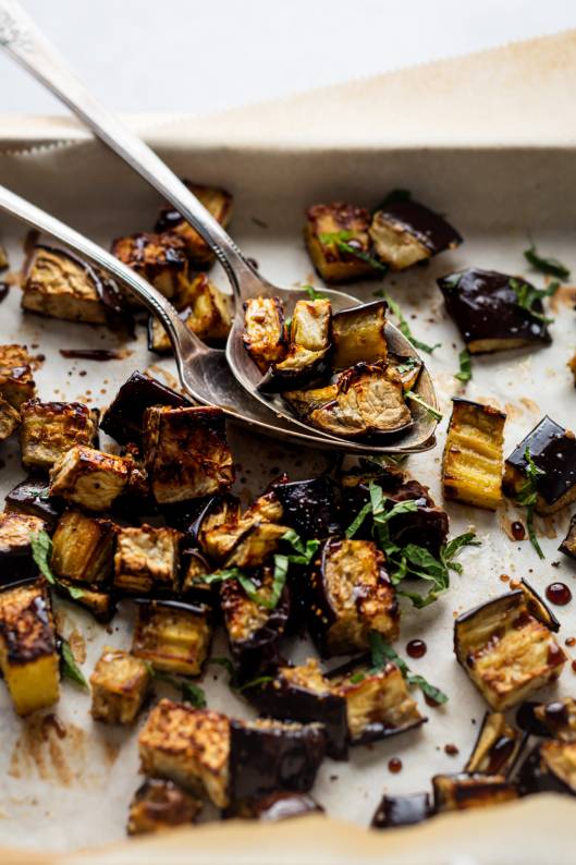 Roasted Eggplant - Slender Kitchen
