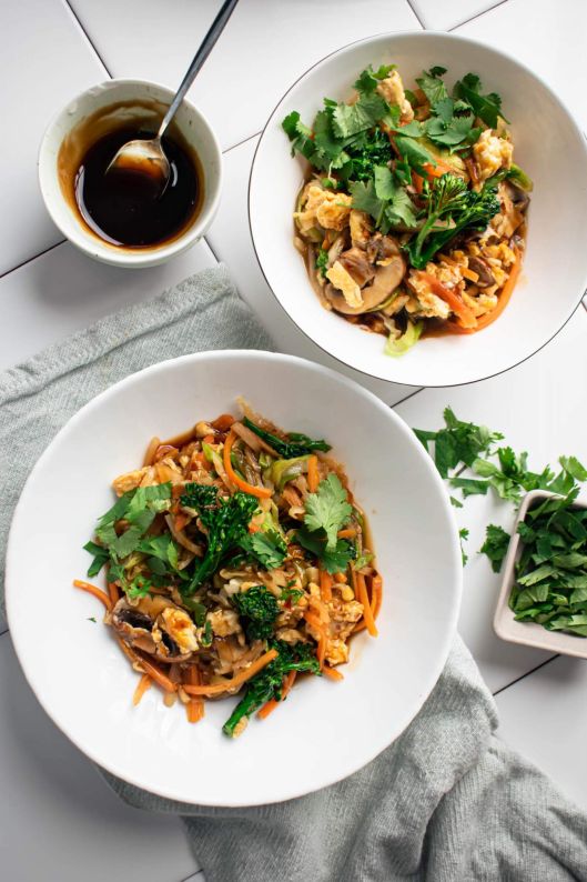 Moo Shu Vegetable Stir Fry - Slender Kitchen