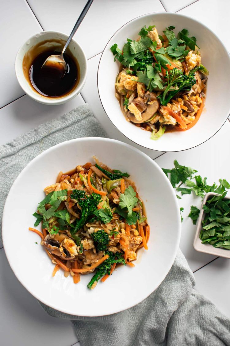 Moo Shu Vegetable Stir Fry - Slender Kitchen