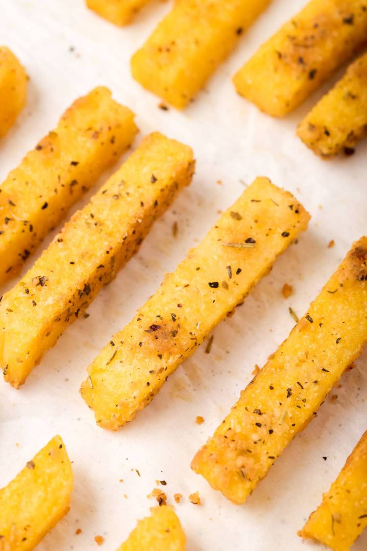 Polenta Fries - Slender Kitchen