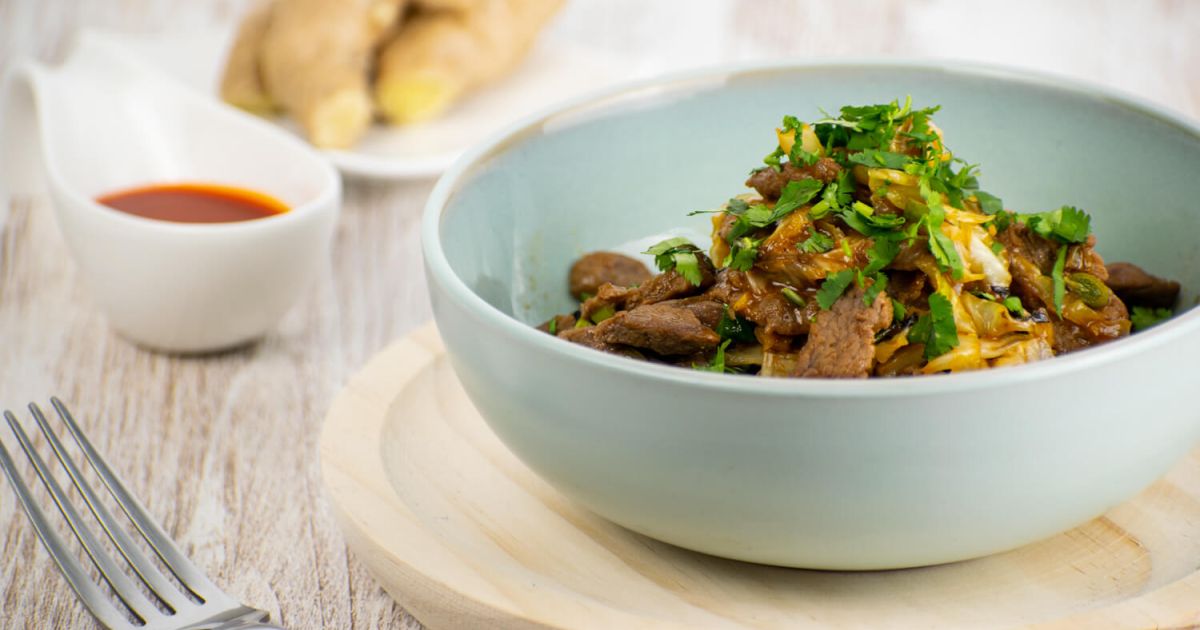 Moo Shu Beef Stir Fry Slender Kitchen