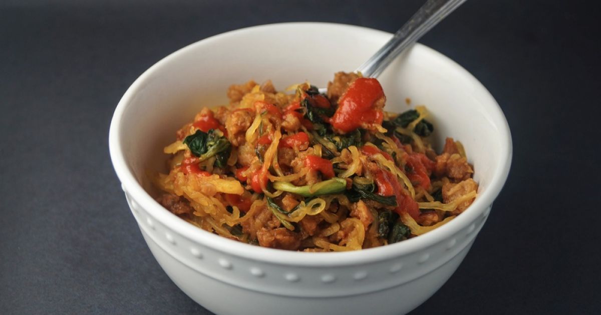 Asian Spaghetti Squash - Slender Kitchen