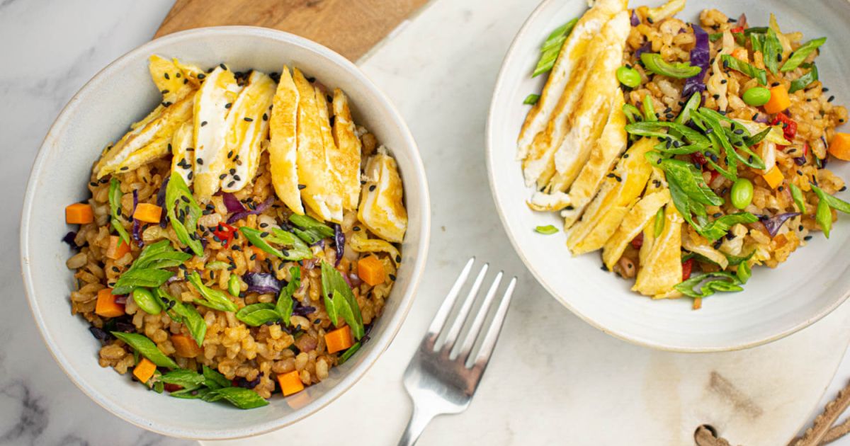 Egg Fried Rice - Slender Kitchen