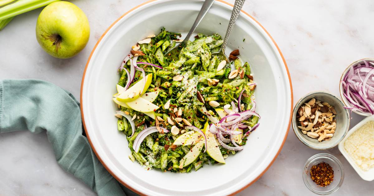 Celery Salad - Slender Kitchen