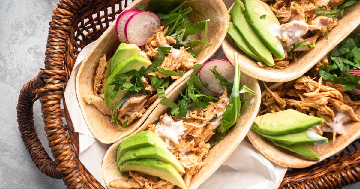 Slow Cooker Barbacoa Chicken - Slender Kitchen