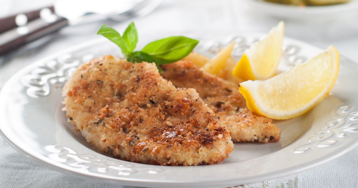 5 Ingredient Crispy Baked Pork Cutlets - Slender Kitchen