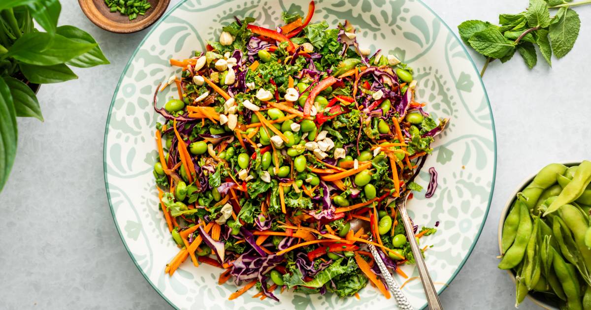 Edamame Salad - Slender Kitchen