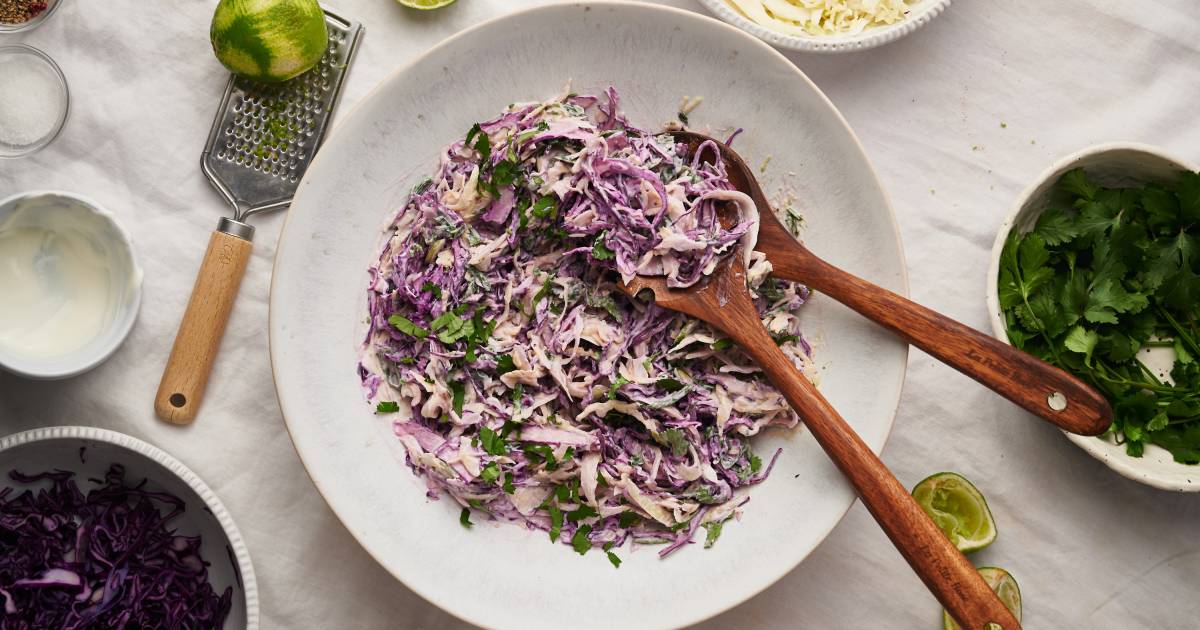 Fish Taco Slaw - Slender Kitchen