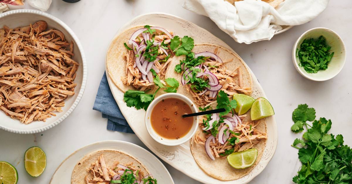 Carnitas Tacos - Slender Kitchen
