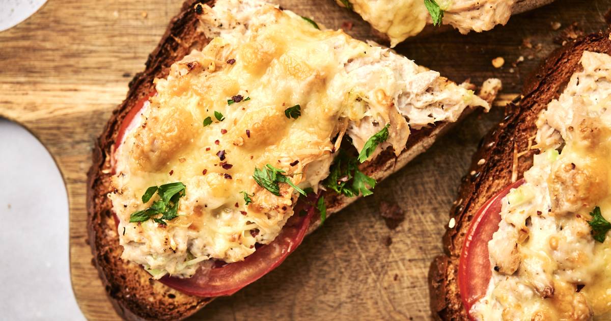 Healthy Tuna Melt - Slender Kitchen