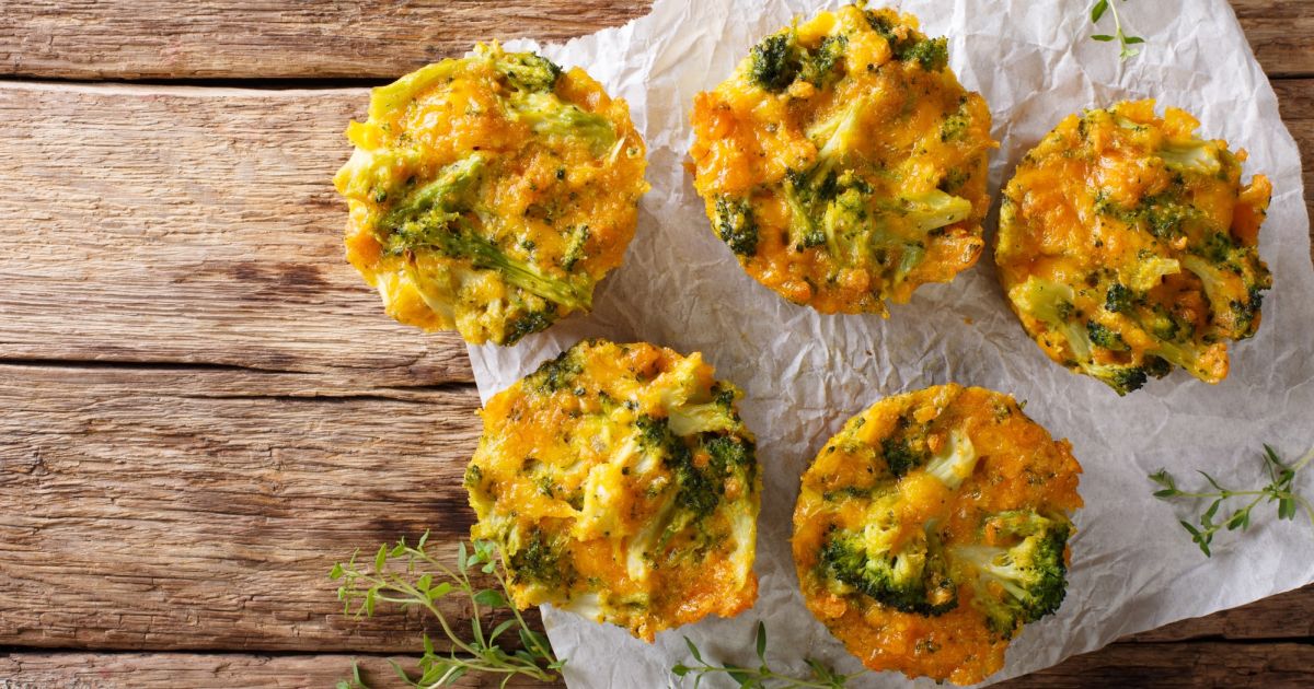 Turkey Quiche Muffins with Broccoli - Slender Kitchen