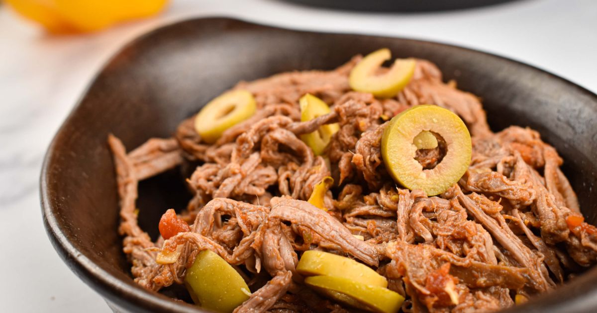 Slow Cooker Ropa Vieja - Slender Kitchen