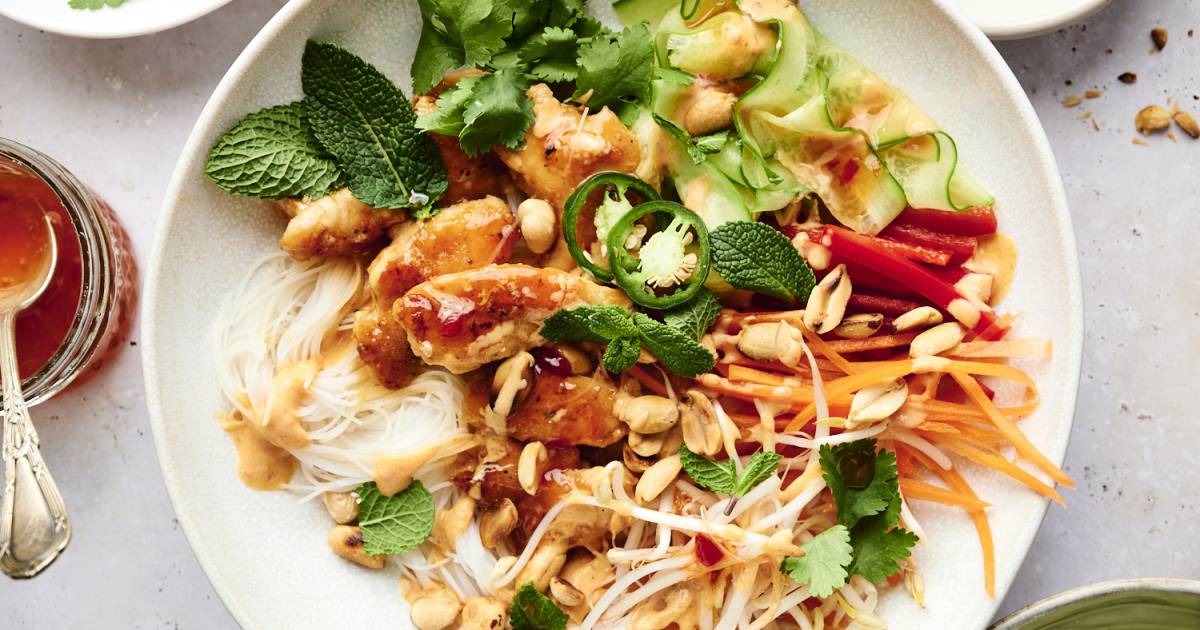 Vermicelli Noodle Bowls (20 Minute Meal!) - Slender Kitchen