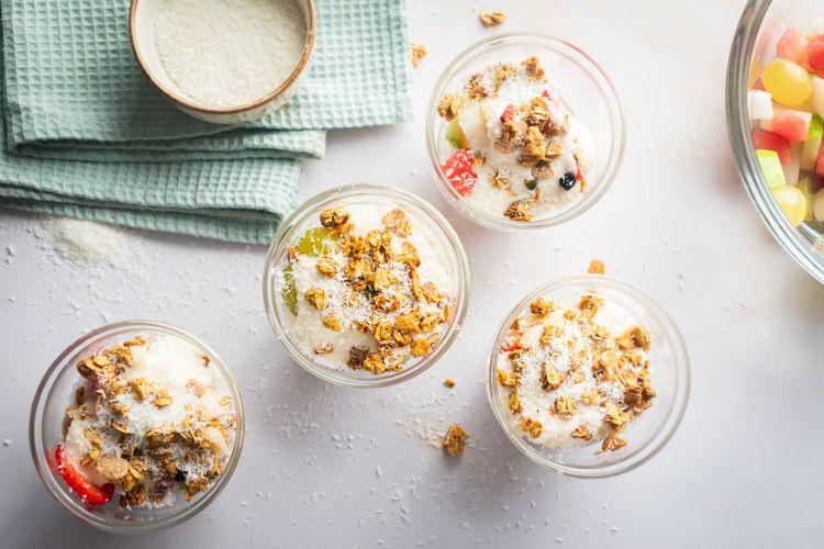 Bionico (Mexican Fruit Salad) - Slender Kitchen