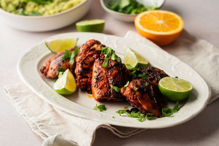 Pollo Asado (Mexican Grilled Chicken) - Slender Kitchen