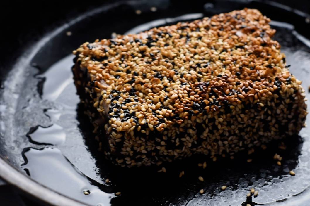 Sesame Crusted Tuna - Slender Kitchen
