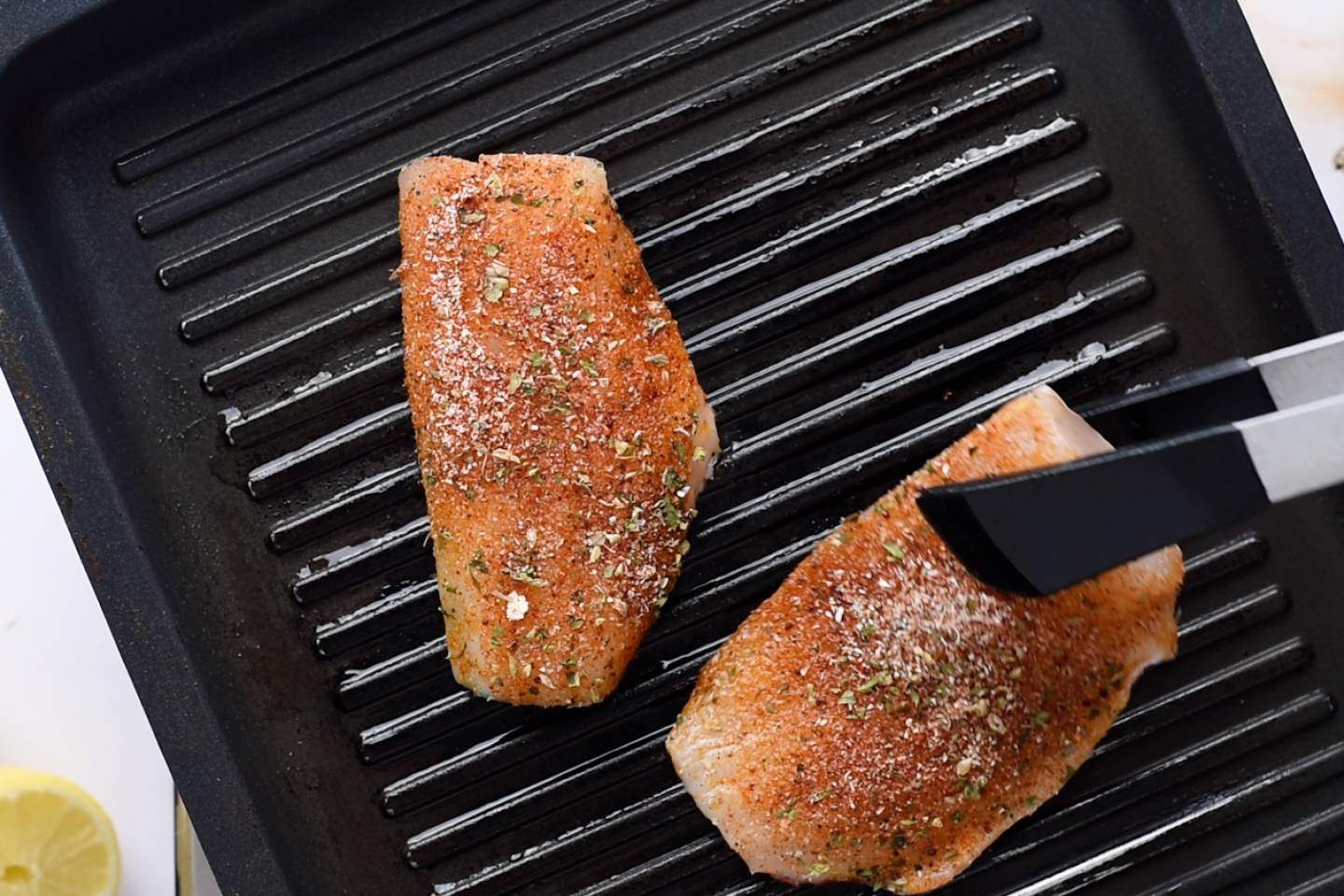 Grilled Red Snapper (10 Minute Dinner!)- Slender Kitchen