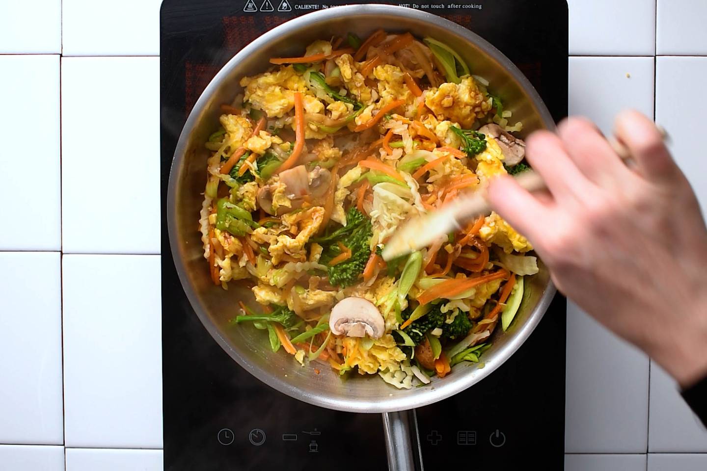Moo Shu Vegetable Stir Fry - Slender Kitchen