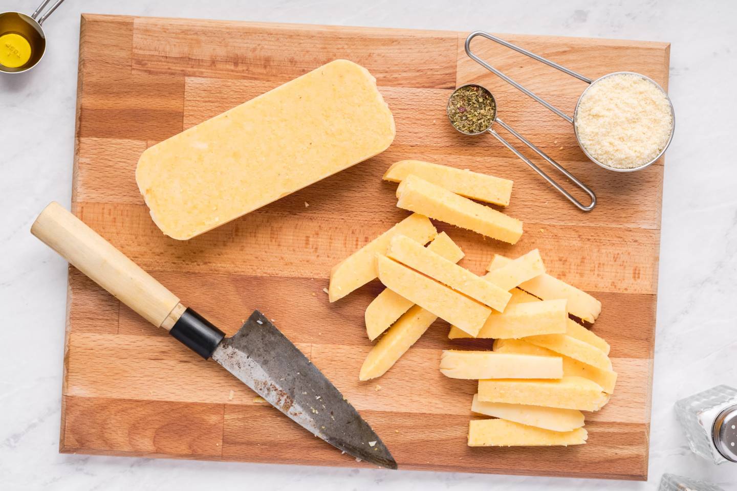 Polenta Fries - Slender Kitchen