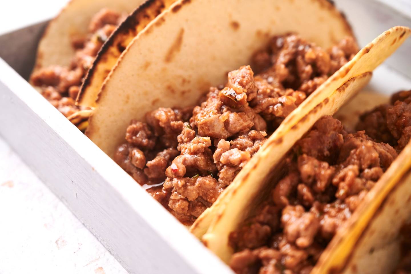 Quick and Easy Taco Meat (Ground Beef, Turkey, or Chicken) - Slender ...