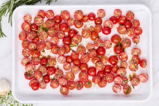 Roasted Grape Tomatoes - Slender Kitchen