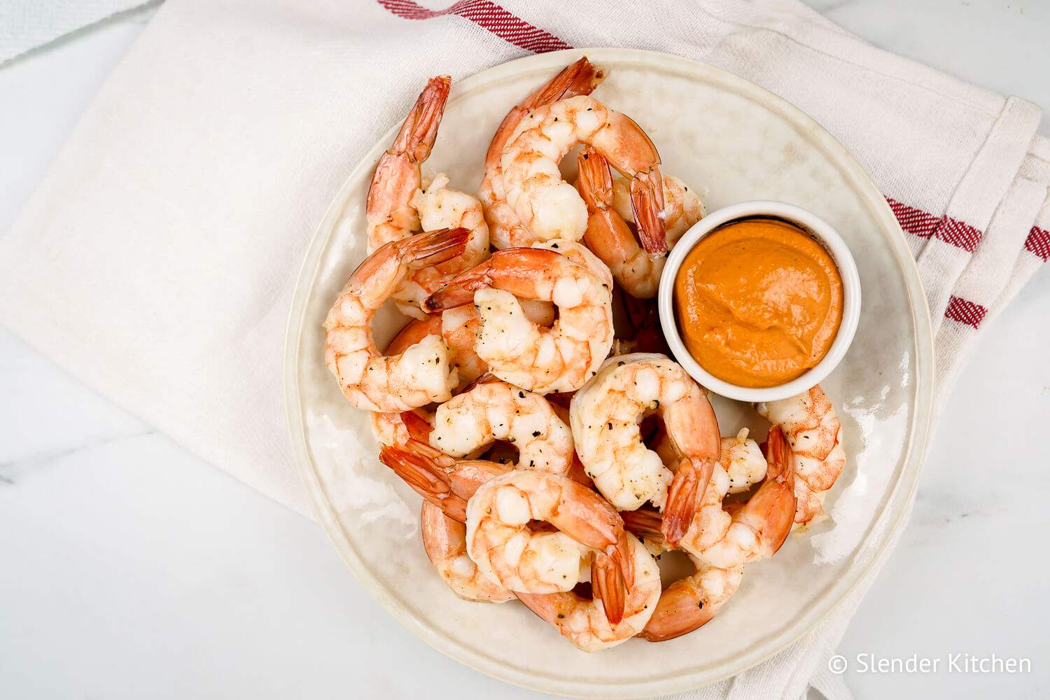 Easy Shrimp Cocktail (Roasted or Poached) - Slender Kitchen