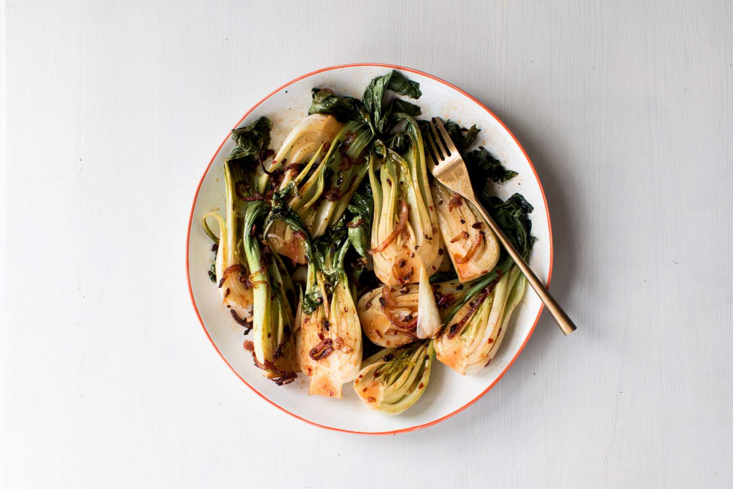 Stir Fried Bok Choy - Slender Kitchen