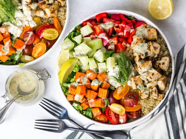 Mediterranean Dinner - Slender Kitchen